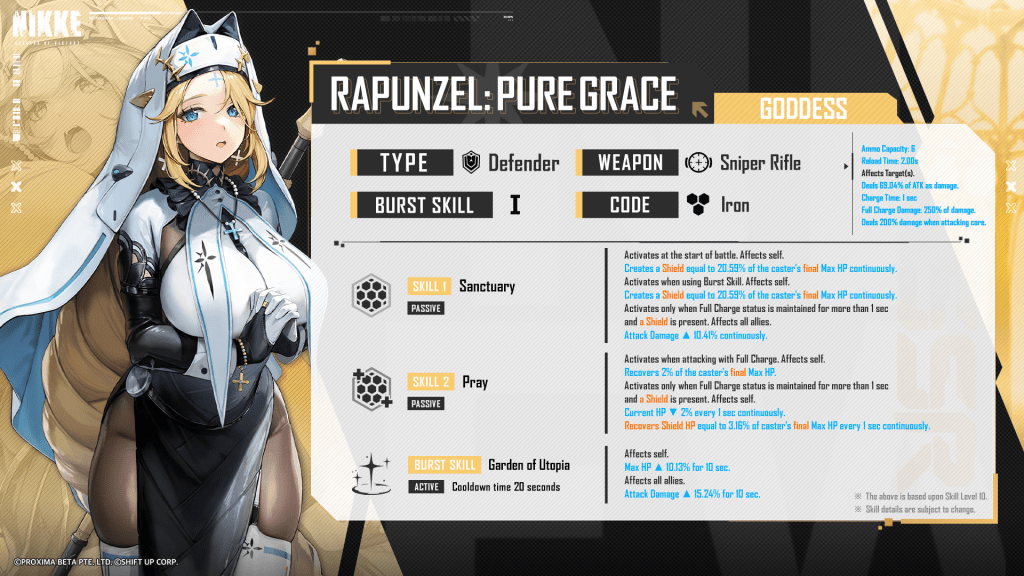 Rapunzel: Pure Grace | Nikke.gg