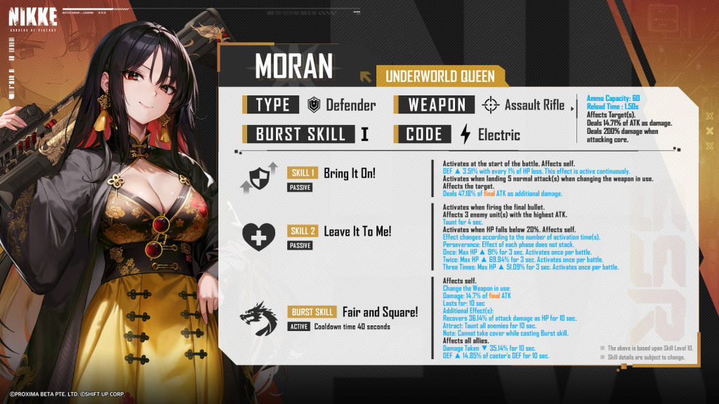 Moran | Nikke.gg